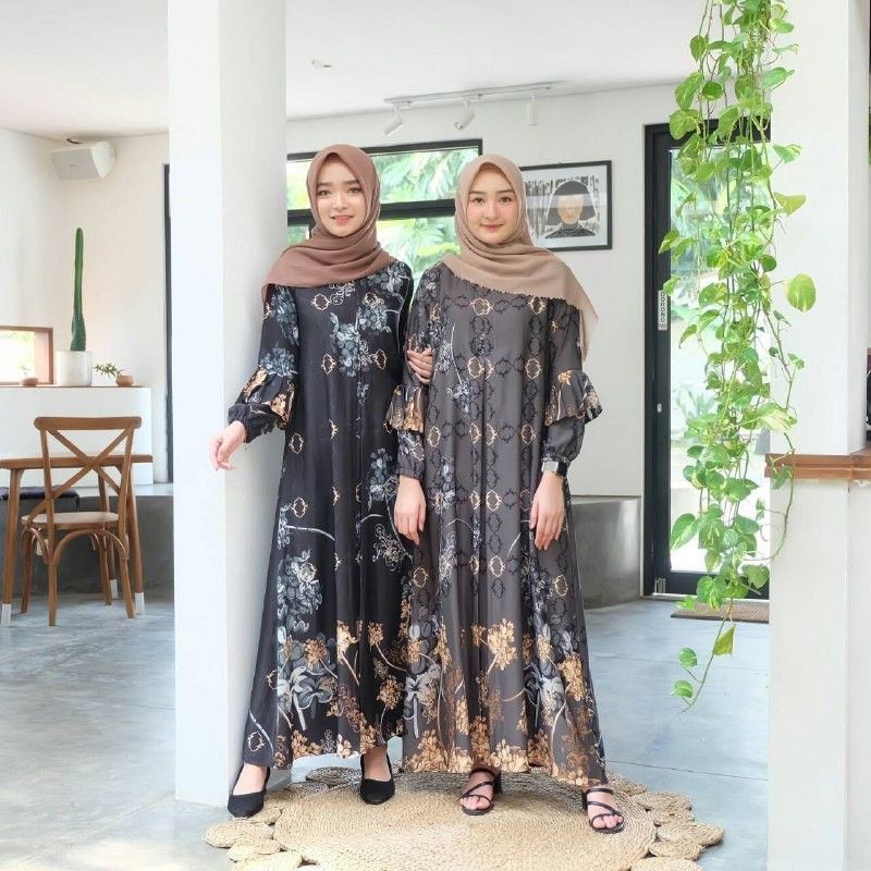 Jual gamis shirren | Shopee Indonesia