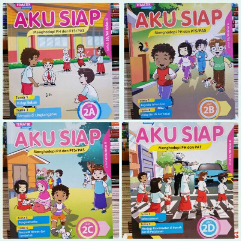 Jual Aku Siap kelas 2 A,B,C,D pustaka mulia | Shopee Indonesia