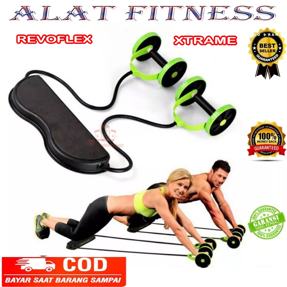 Jual Alat Gym Revoflex Xtreme Alat Fitness Fitness Portable LENGKAP 44 ...