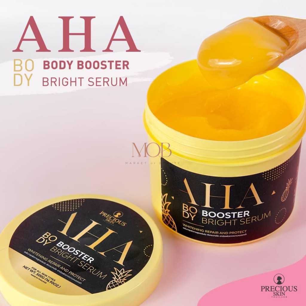 Jual Precious Skin AHA Body Booster Serum - 500ml | Shopee Indonesia
