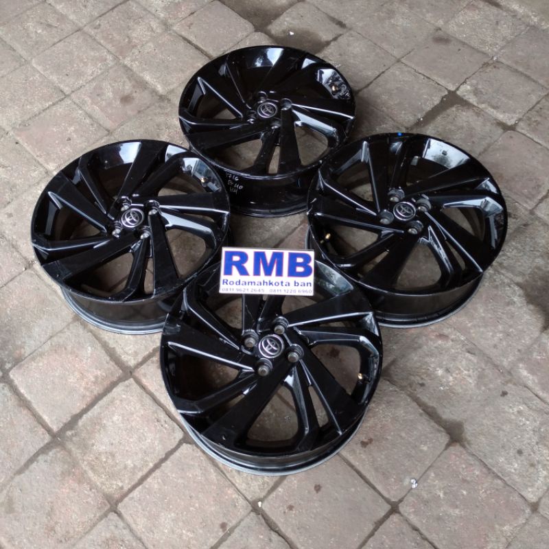 Jual VELG BEKAS OEM TOYOTA RAIZE RING 17 VELG ONLY BAUT 4 LEBAR 6 ...