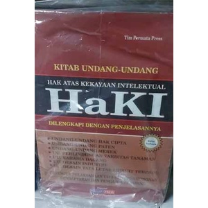 Jual Buku Kitab Undang-Undang Hak Atas Kekayaan Intelektual HaKI | Shopee Indonesia