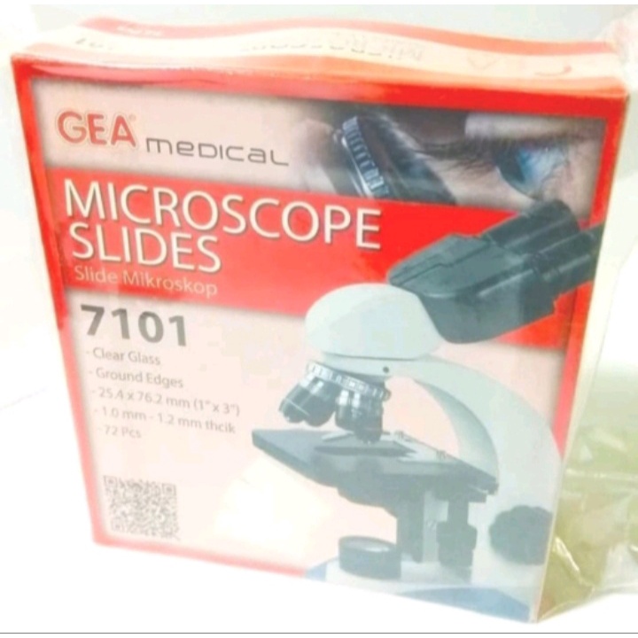 Jual Objek Glass/Kaca preparat 7101 box isi 72 GEA | Shopee Indonesia