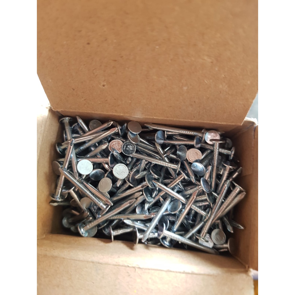 Jual Paku GRC Putih 1 dus- Paku Calsi Board 1" Inch Kepala Besar Per ...