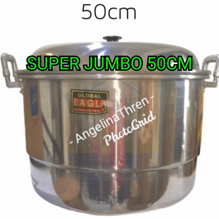 Jual Panci Langseng 50 CM Eagle Alumunium - Panci Kukus Super Jumbo 50 ...