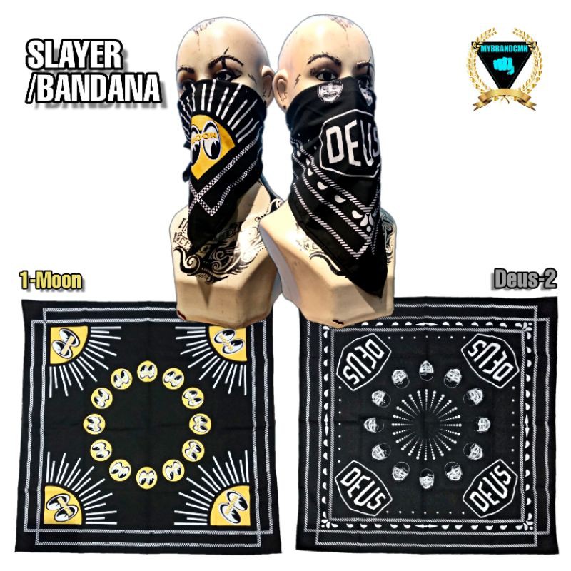 Jual masker bikers syal bandana Moon eyes Mooneyes Deus ex Machina ...