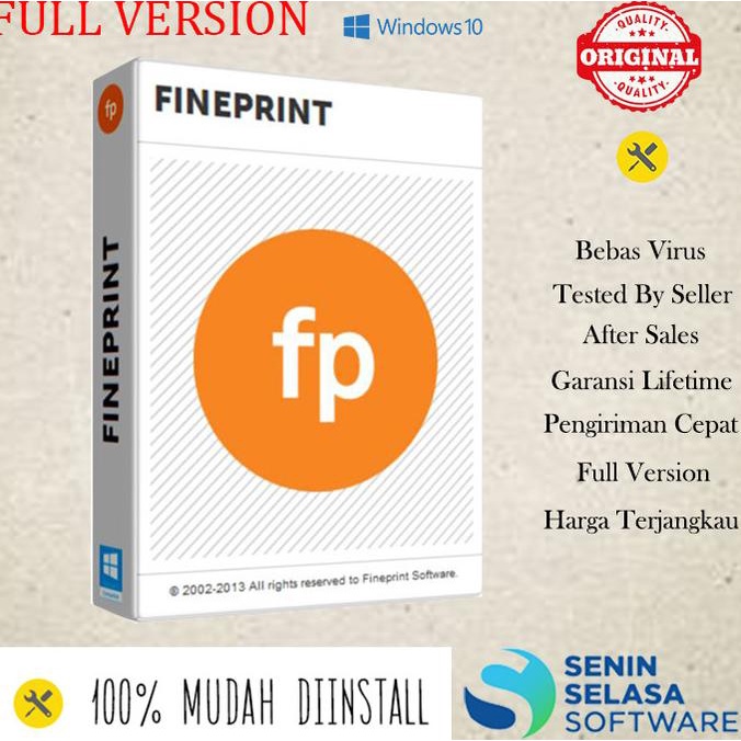 Jual Software Pendeteksi Masalah Cetak: FinePrint 10 [WIN] | Shopee ...