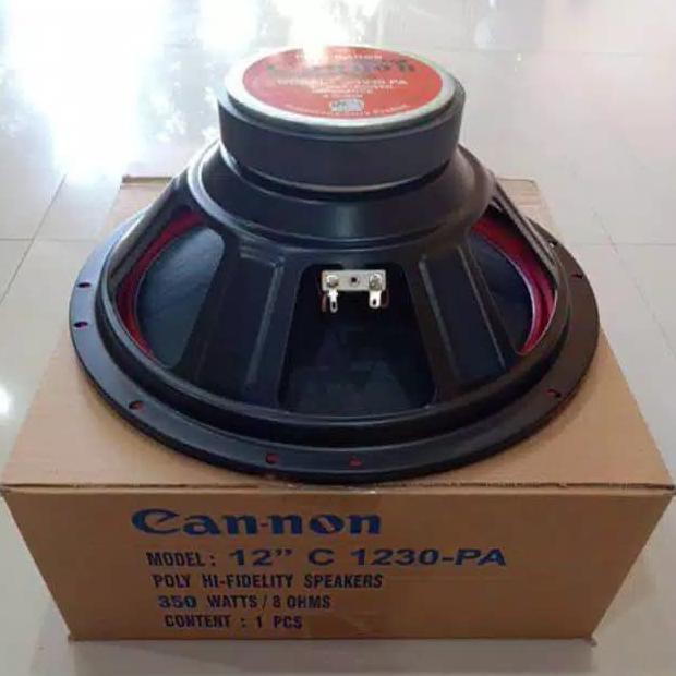 Jual Speaker Speker Spiker Cannon/Canon 12"/12 Inch Full Range KINGWI71 ...