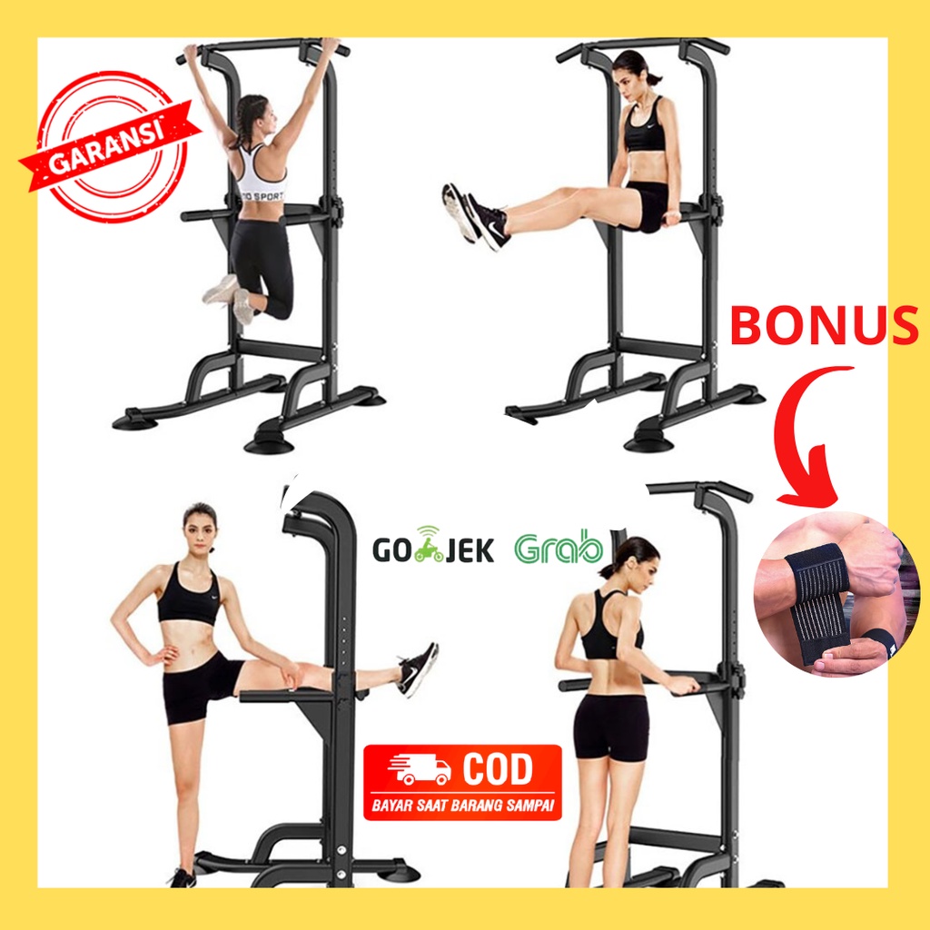 Jual Alat Olahraga Fitnes Gym Di rumah Lengkap Push Up Sit Up | Shopee ...