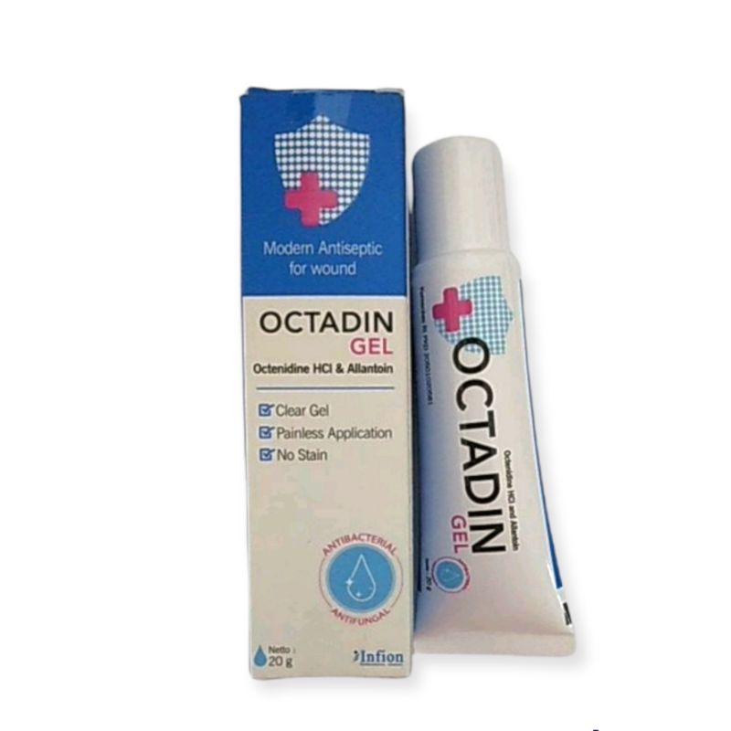 Jual Octadin gel 20g | octadin spray 50ml | modern dressing | woundcare ...