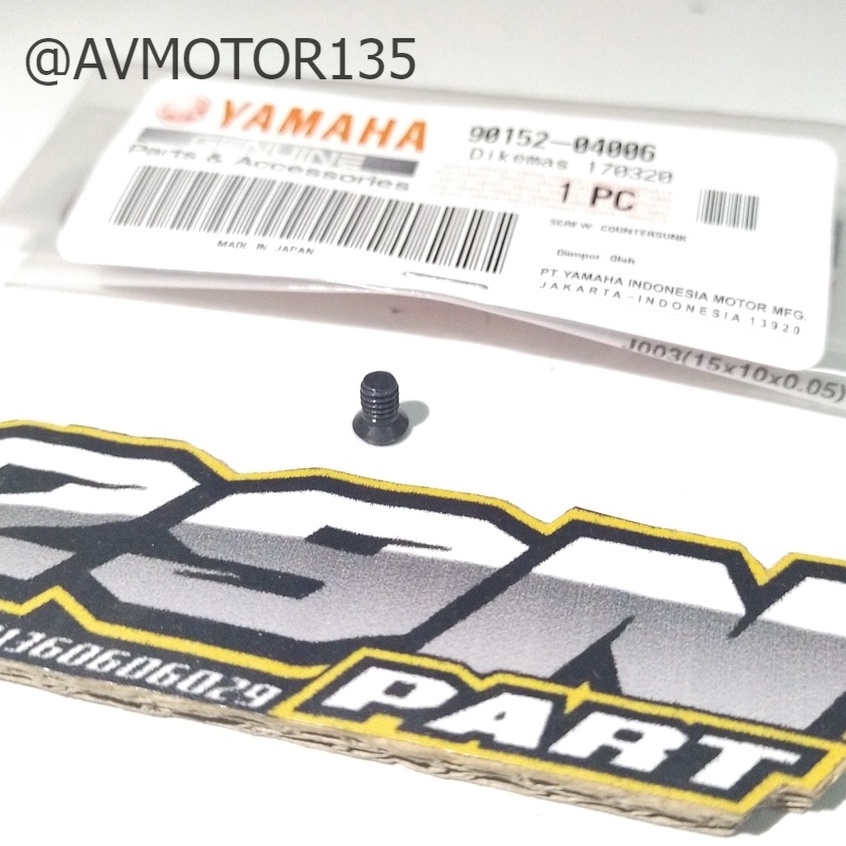 Jual Baut Baud emblem tangki YAMAHA rxs rx special Original | 90152 ...