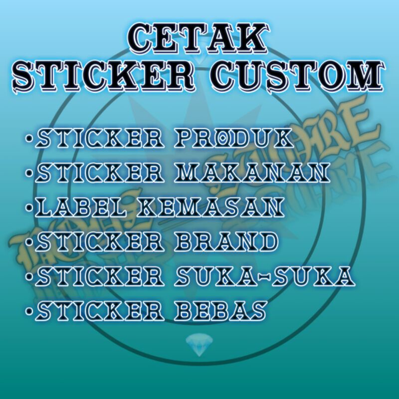 Jual LABEL MAKANAN/ STICKER PRODUK/ STICKER LABEL KEMASAN/ LABEL ...