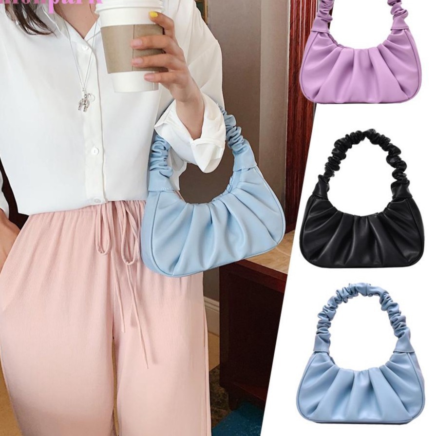 Jual PRS12 Kamila Shoulder Bag Tas Kerut totebag wanita / tas kerut ...