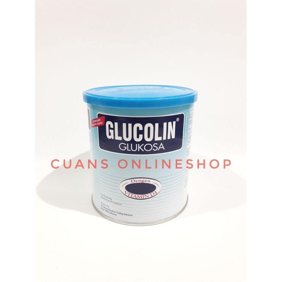 Jual Glucolin Glukosa Kaleng 420 Gram Gula Anggur Kedap Udara | Shopee ...