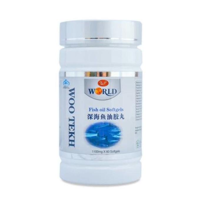 Jual Fish Oil Woo Tekh Obat Kolesterol Herbal 100% Original ASLI / Deep ...