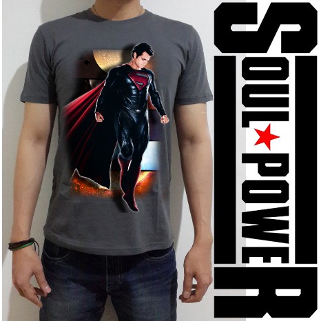 Jual KAOS BAJU DISTRO 3D SATUAN SUPER HERO DC COMIC MAN OF STEEL ...