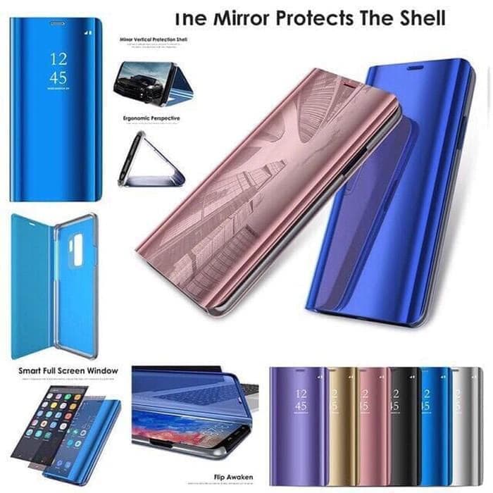 Jual FLIP MIRROR XIAOMI REDMI NOTE 10 (5G) - CLEAR VIEW STANDING COVER ...