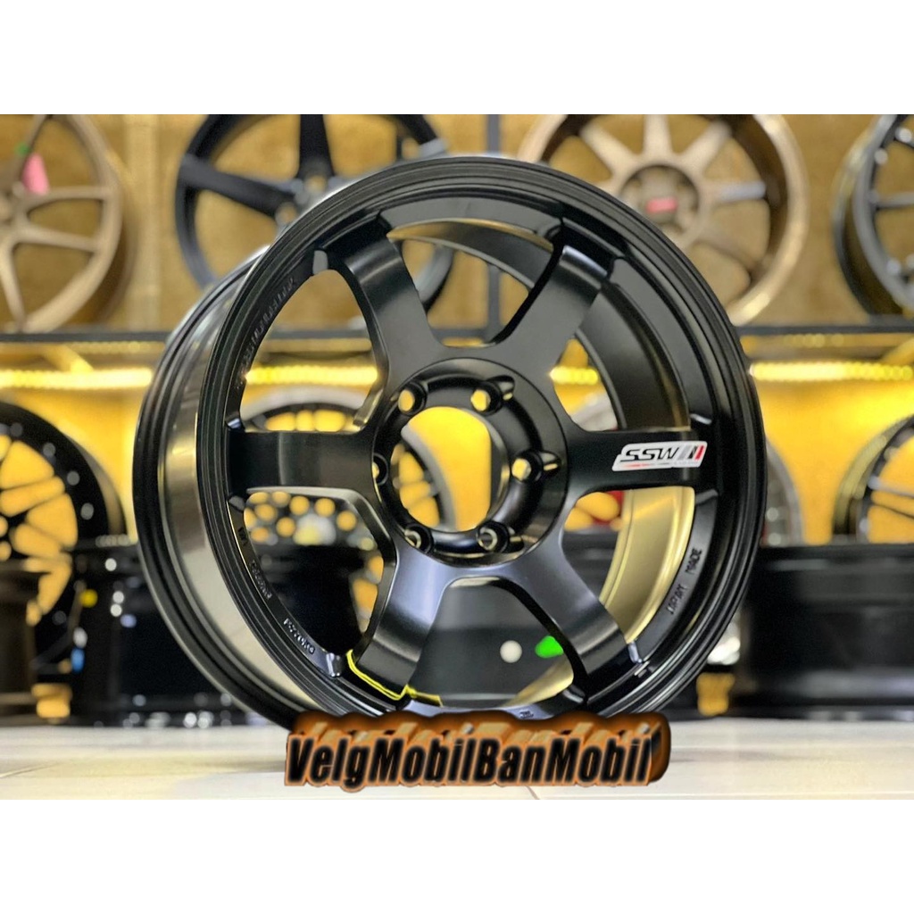 Jual velg mobil fortuner velg pajero velg TE37 SSW S202 baut 6x139,7 ...