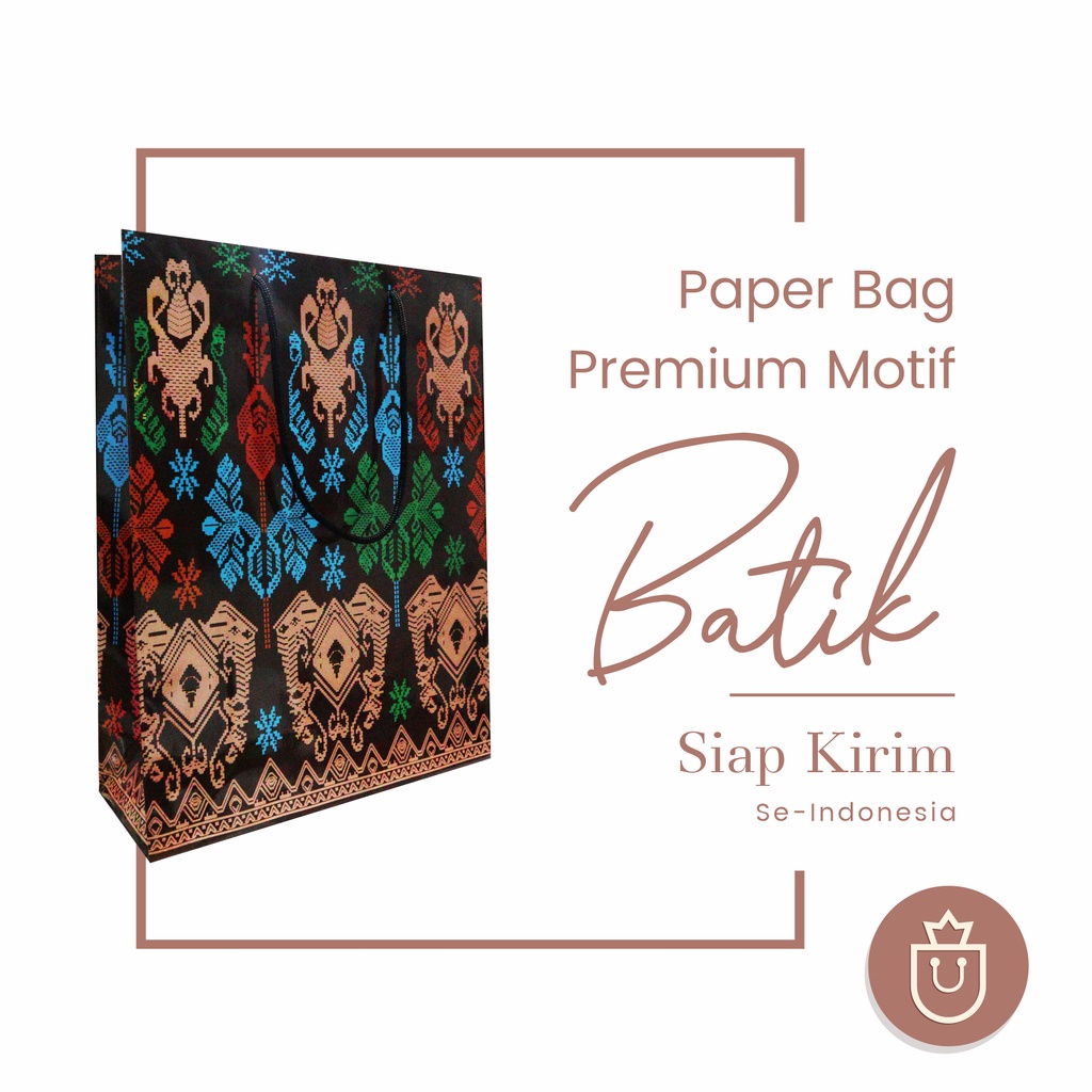 Jual Paper Bag (Tas Kertas) Batik Etnik Premium | Cocok Untuk Kemasan ...