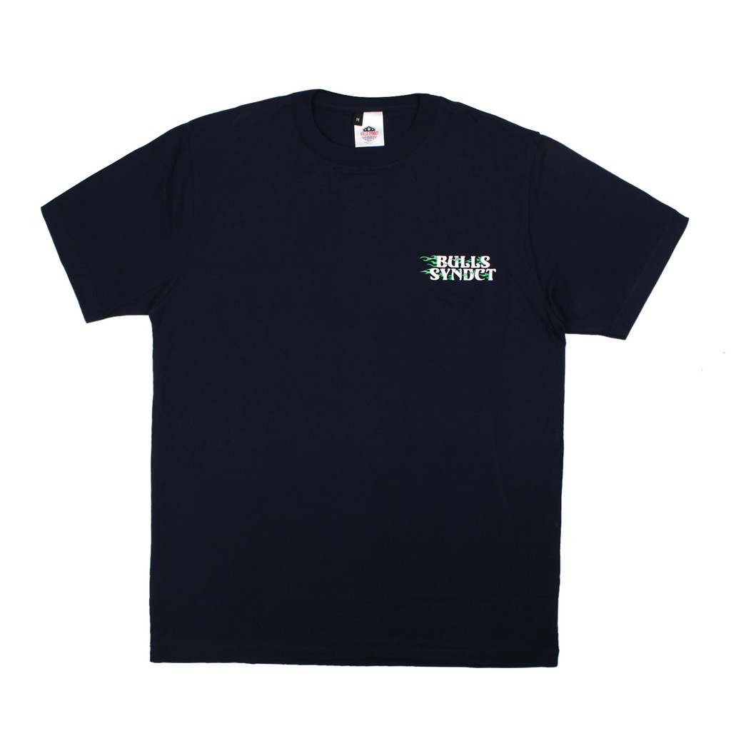Jual BULLS SYNDICATE T-Shirt Burnery Navy | Shopee Indonesia