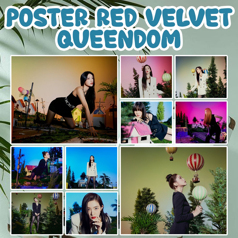 Jual Poster RED VELVET QUEENDOM | Poster Kpop A4 A5 A6 Murah Murah ...