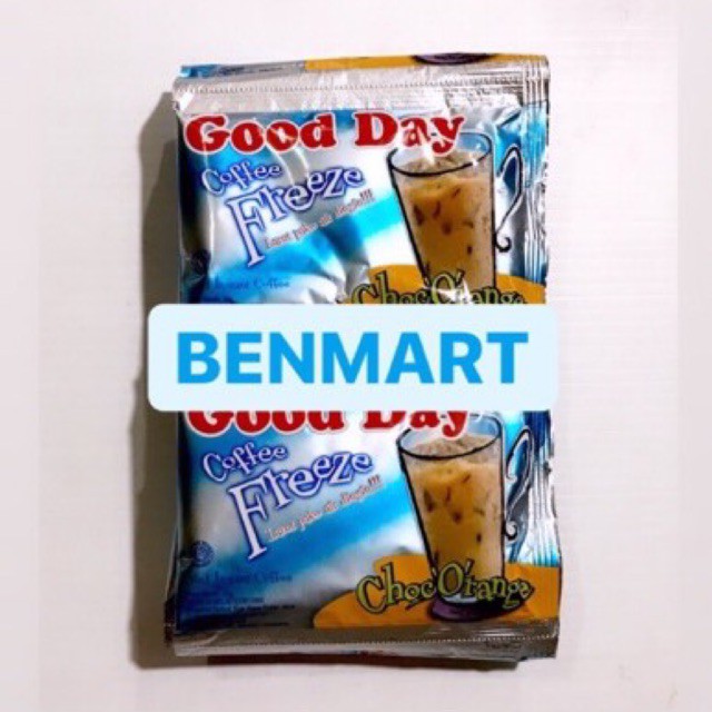 Jual Good Day Freeze ChocOrange 1 Renceng 10 Sachet - Goodday Choc ...