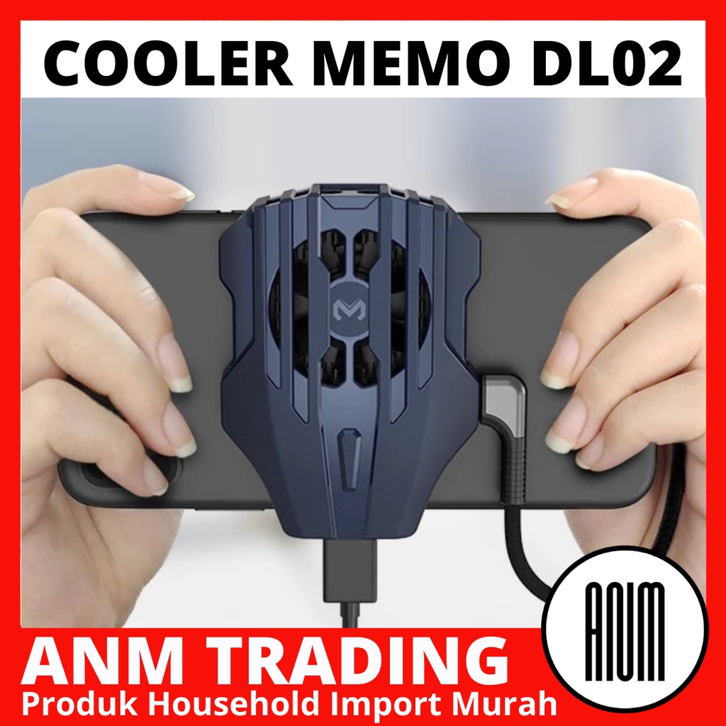 Jual Cooler Handphone Memo DL02 / Fancooler Radiator Charge Phone Memo ...