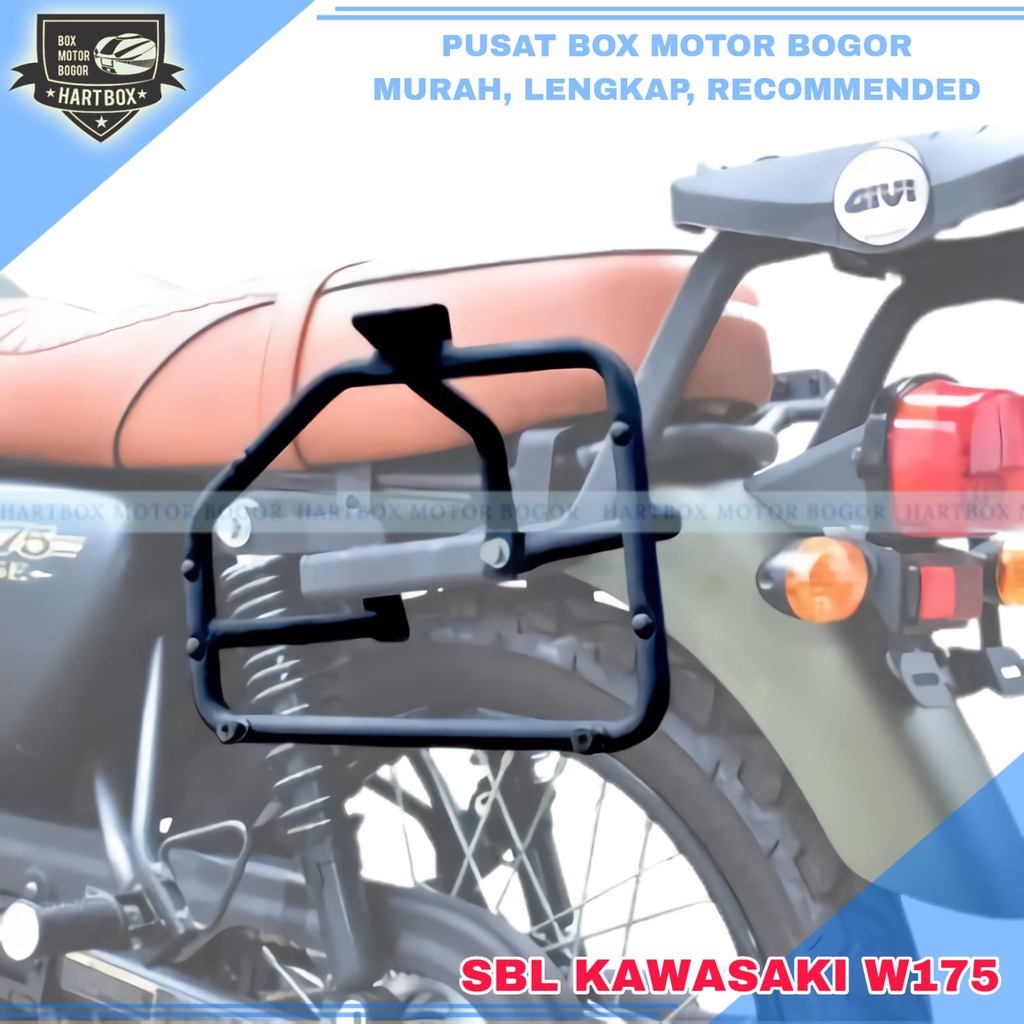 Jual SideBracket Givi SBL Kawasaki W175 | Bracket Samping Original Givi SBL2000 W 175 | Breket ...