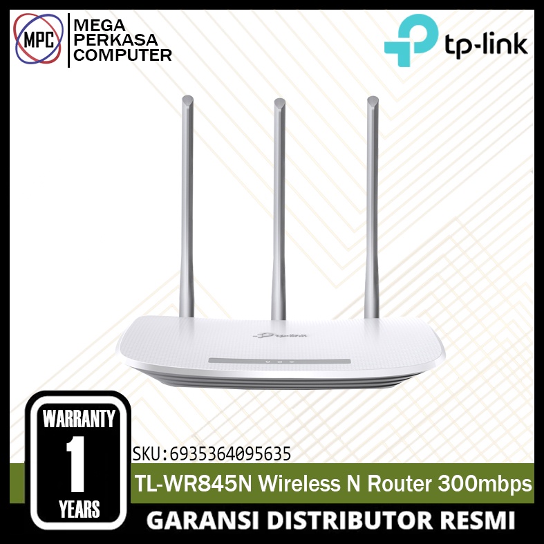 Jual TP-LINK TL-WR845N 300Mbps Wireless N Router | Shopee Indonesia