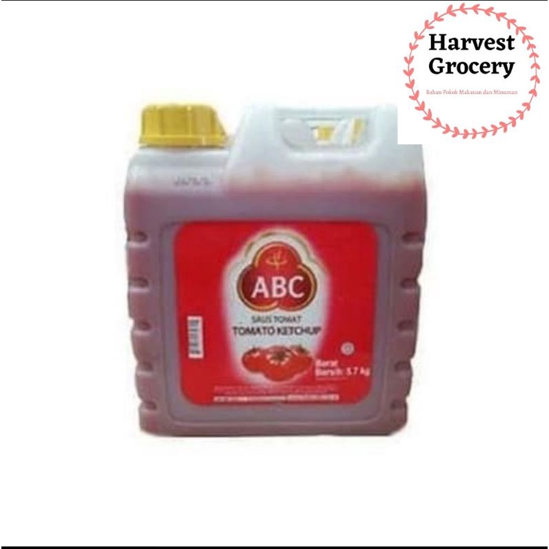 Jual ABC Saus Tomat / Tomato Ketchup Jerigen 5,7kg | Shopee Indonesia