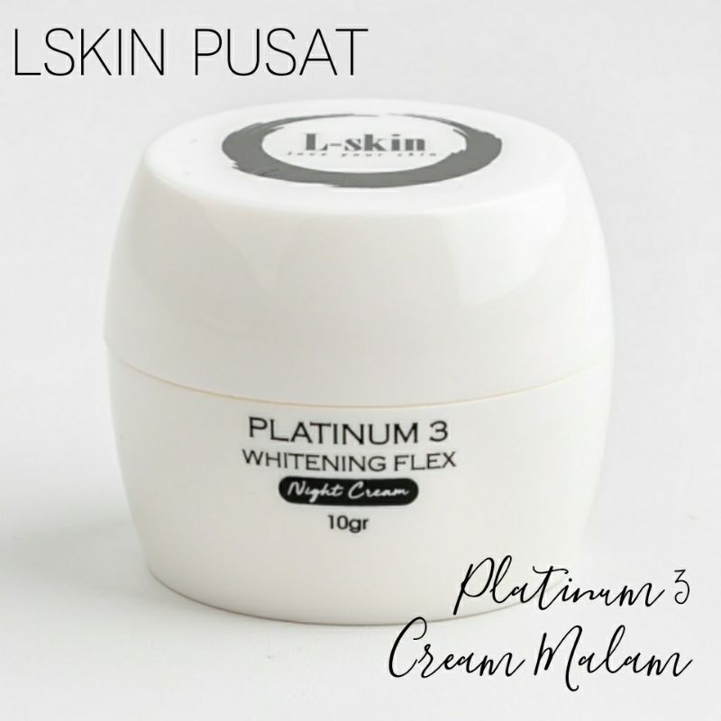 Jual Lskin / L-Skin Platinum 3 Cream Malam Muka | Shopee Indonesia