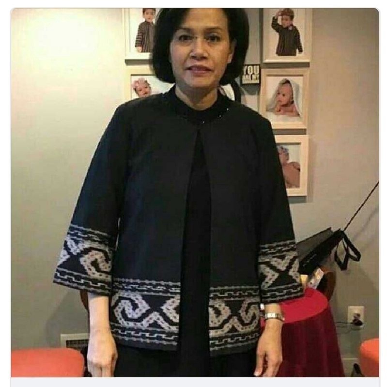 Jual BLAZER TENUN MOTIF TORAJA HITAM | Shopee Indonesia