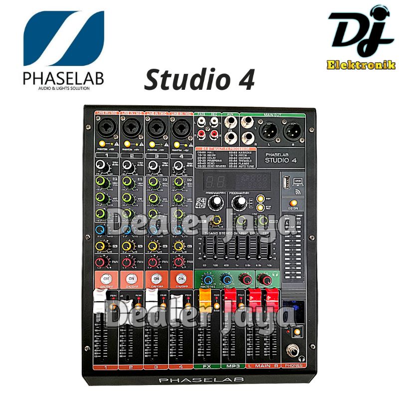 Jual Mixer Analog Phaselab / Phase Lab Studio 4 - 4 channel | Shopee ...