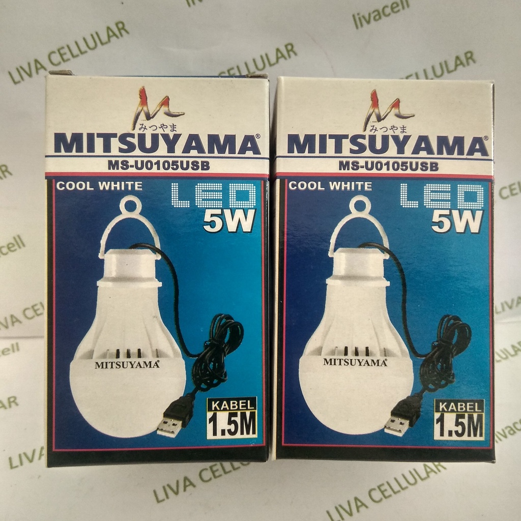 Jual Lampu LED USB 5W + Kabel 1.5m MITSUYAMA | Shopee Indonesia