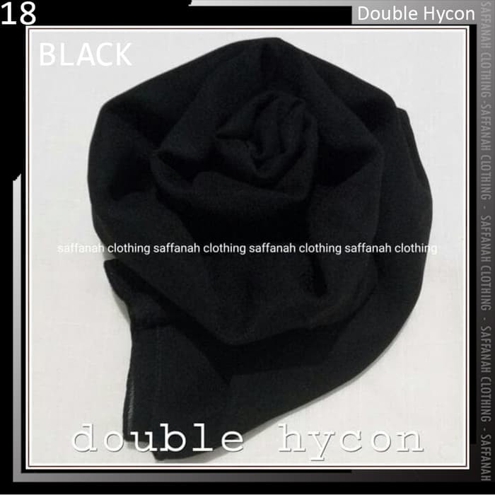 Jual STOCK BARU Jilbab Segiempat Double Hycon Square Hijab Double Hicon ...