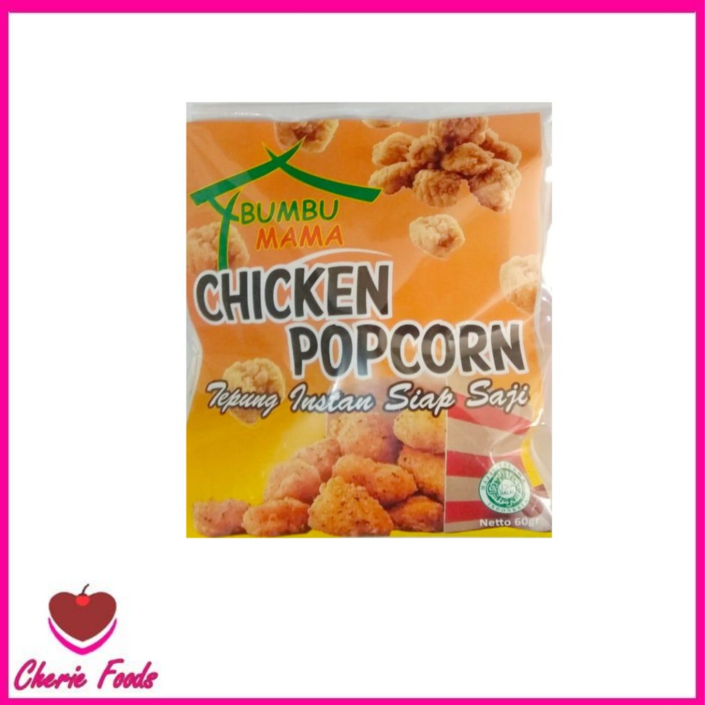 Jual Tepung Instant Chicken Popcorn Bumbu Mama 60gr/ Tepung Instant ...