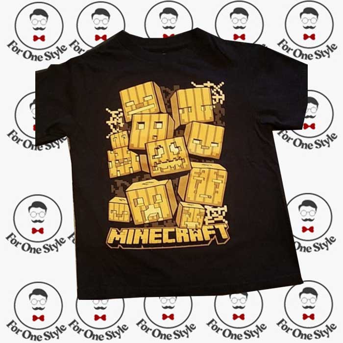Jual KAOS ANAK MINECRAFT ROBLOX GOLD - tshirt roblox minecraft - baju ...