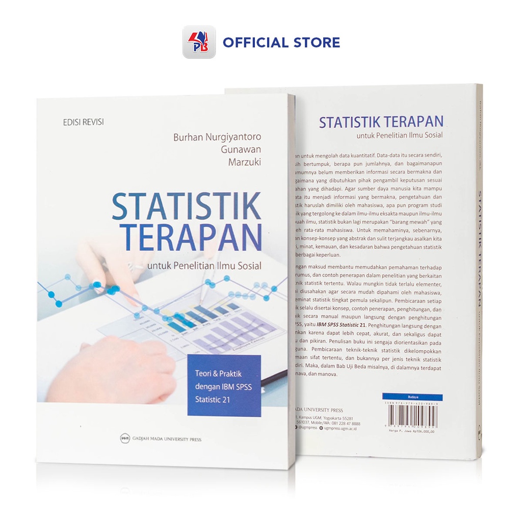 Jual Buku Metodologi Penelitian Metode Penelitian Belajar Ilmu Statistik Terapan Untuk ...