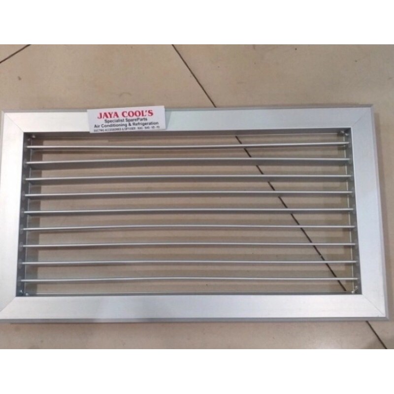 Jual Grill ducting 20x40 cm Return air grill / lobang angin | Shopee ...