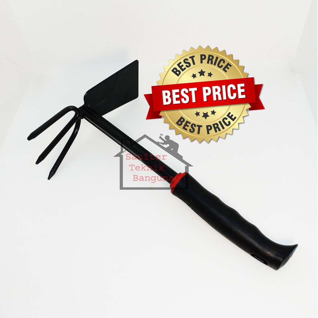 Jual PACUL GARUK MINI 2 FUNGSI-CANGKUL-ALAT BERKEBUN-ALAT GARUK TANAH ...