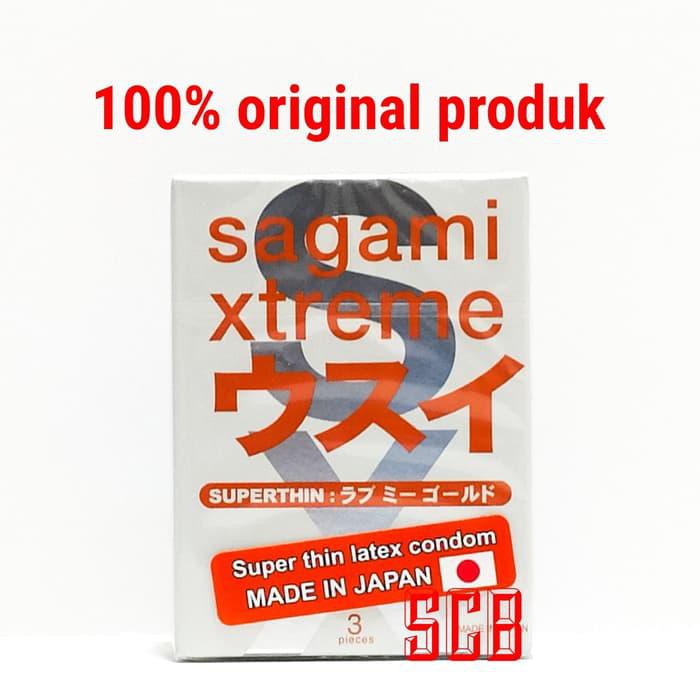 Jual BERKASIAT KONDOM SAGAMI XTREME SUPER THIN ORANGE ISI 3 !! | Shopee Indonesia