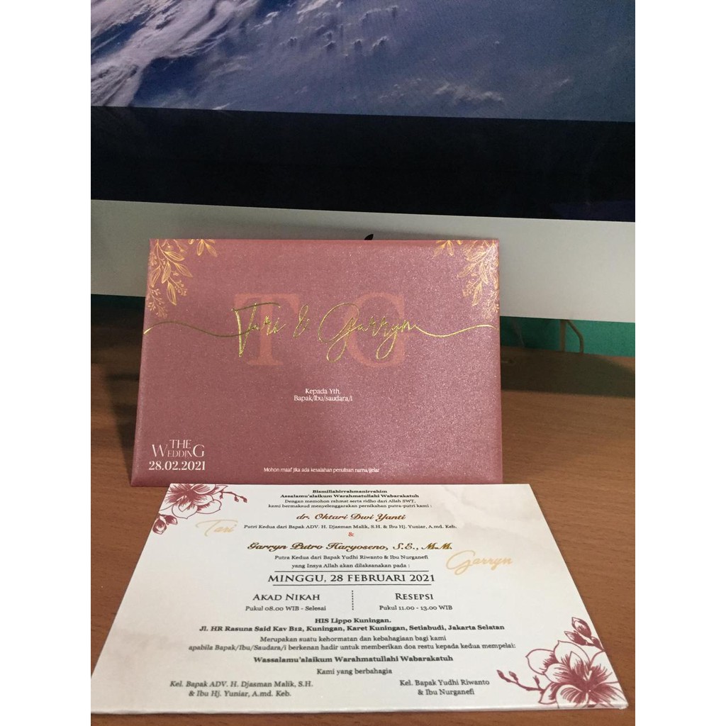 Jual Undangan Hard Cover Depok | Shopee Indonesia