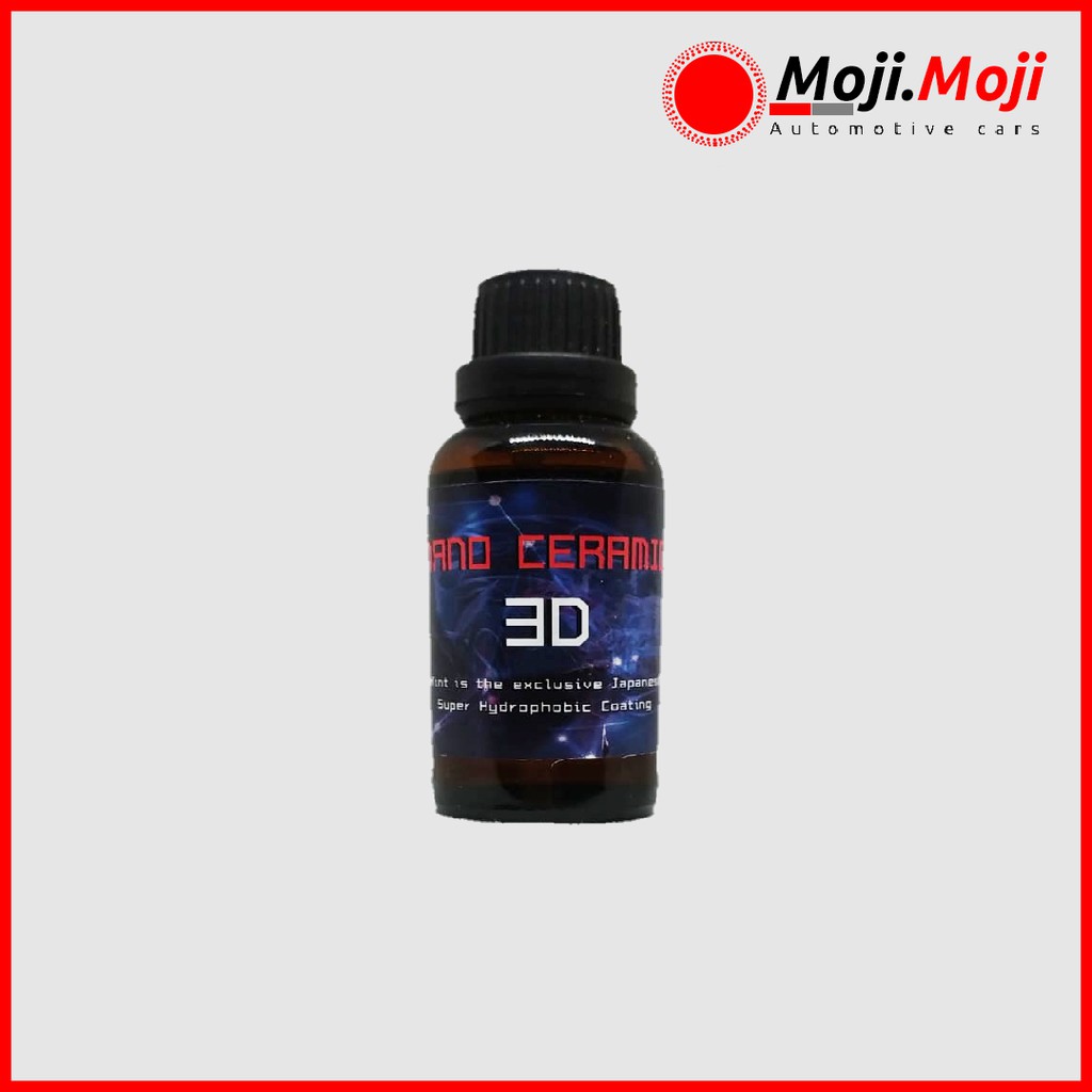 Jual Moji Moji Automotive Nano Ceramic 3D Car Coating | Shopee Indonesia