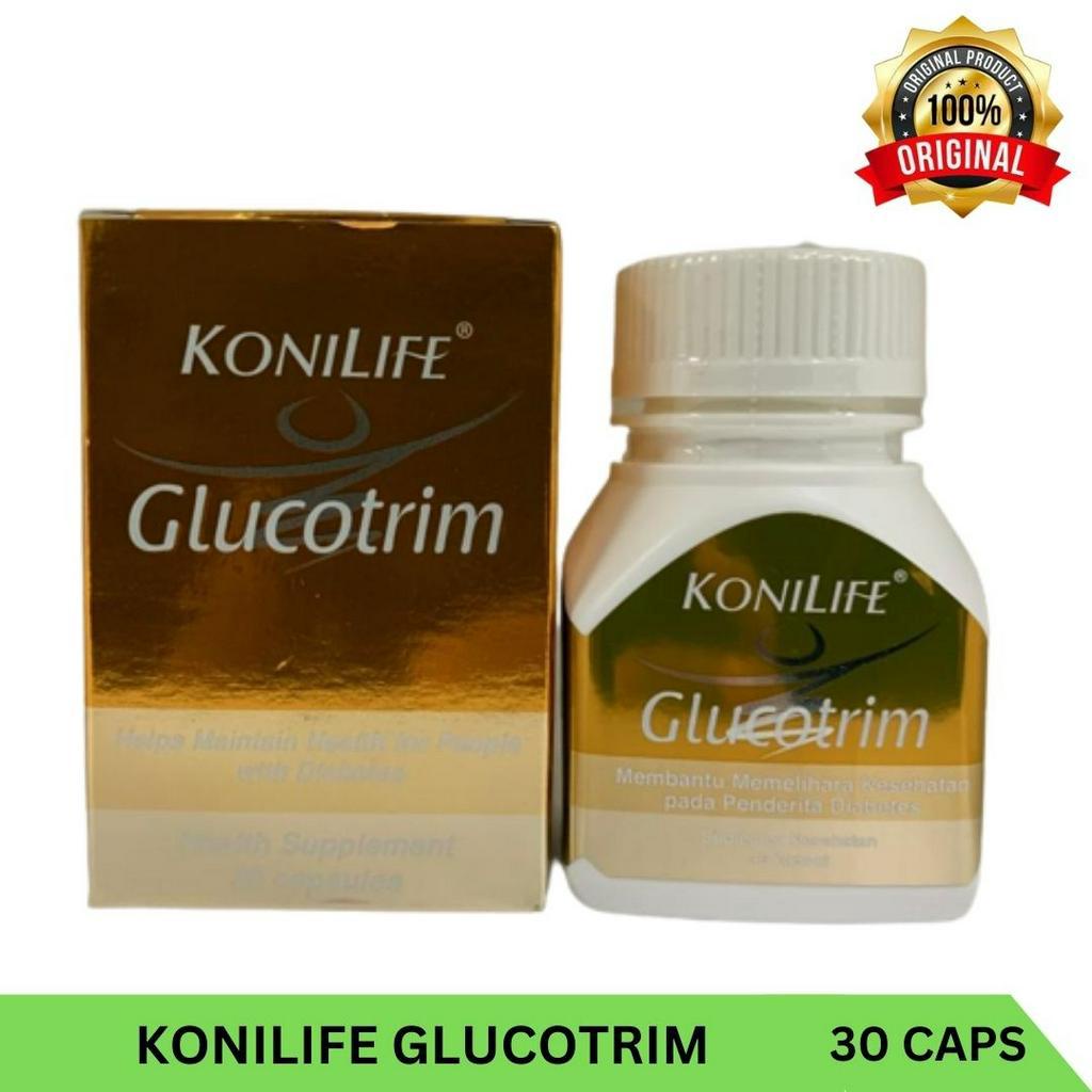 Jual Konilife Glucotrim Food Supplement Botol 30 Menjaga Kadar Gula ...