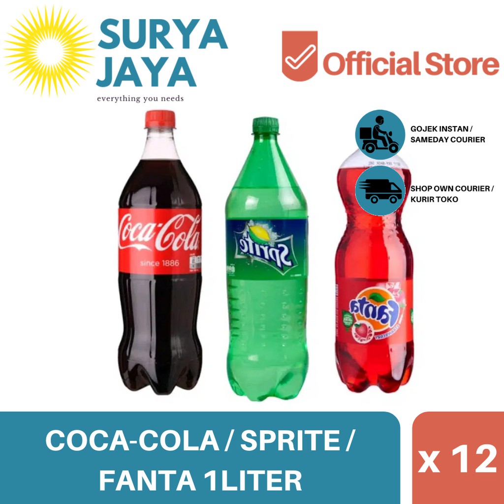 Jual Distributor Coca-Cola Sprite Fanta 1L (isi 1pcs) -Agen Coca-Cola ...