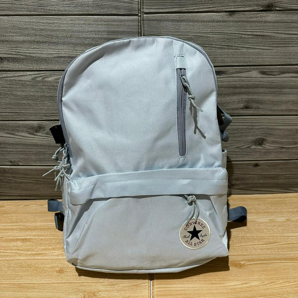 Jual TAS RANSEL CONVERSE CLASSIC ALL STAR ZIPPER ORIGINAL GREY BACKPACK ...