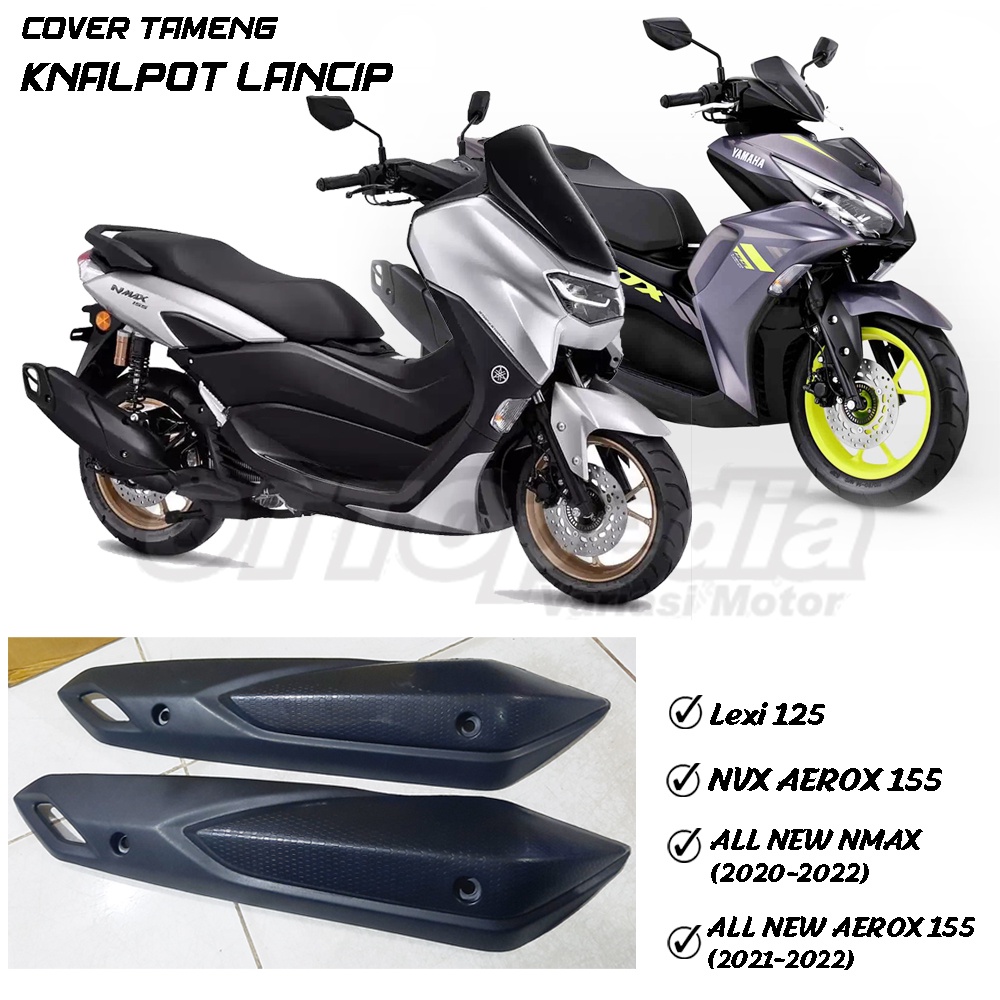 Jual COVER TAMENG TUTUP KENALPOT KNALPOT N MAX NMAX OLD NMAX NEW AEROX ...