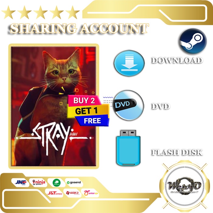 Jual STRAY - DVD - PC GAME - GAME PC LAPTOP - GAMING - ORIGINAL ...