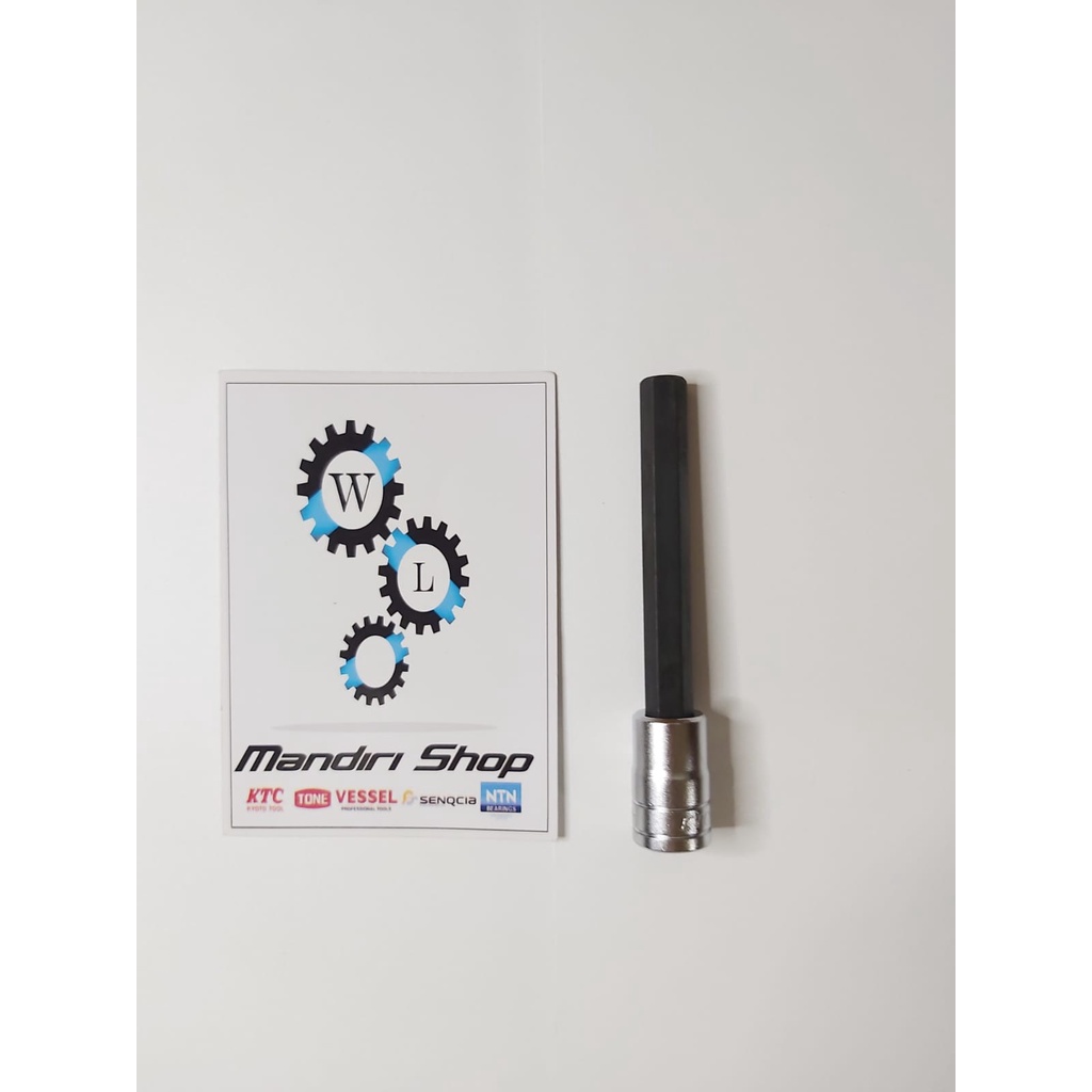 Jual KUNCI SHOCK L PANJANG /LONG HEX BIT SOCKET SQ 1/2 KTC ORIGINAL ...