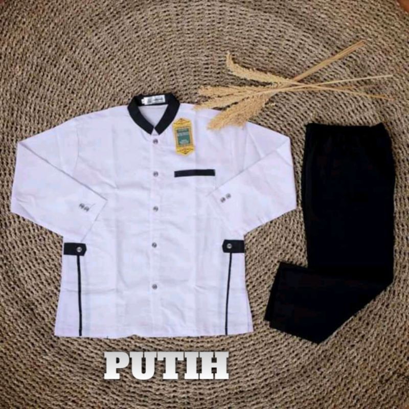 Jual Jasko Anak || Jasko Setelan Koko Anak Umur 4 Sampai 13 Tahun Hitam ...